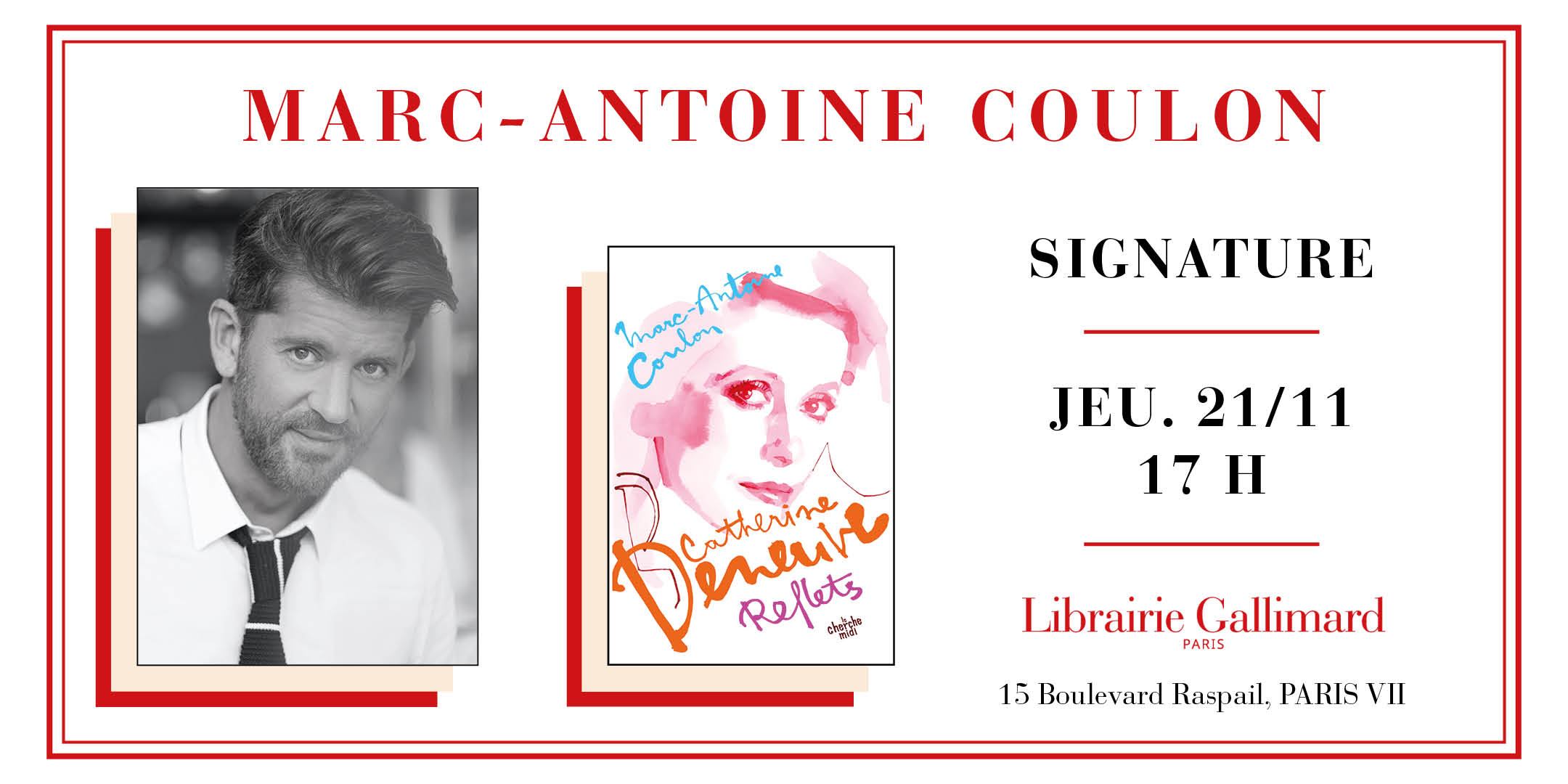 Marc-Antoine Coulon dévoile un « kaléidoscope amoureux » de Catherine ...