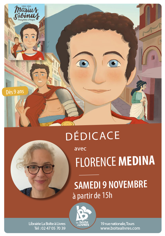 Dédicace avec FLORENCE MEDINA